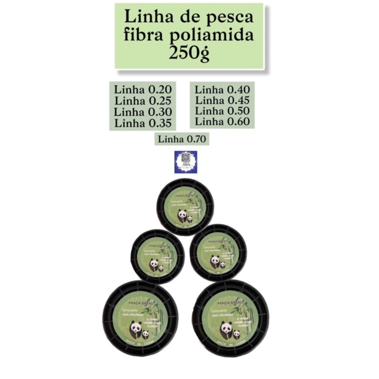 LINHA DE PESCA NYLON 250g | Shopee Brasil