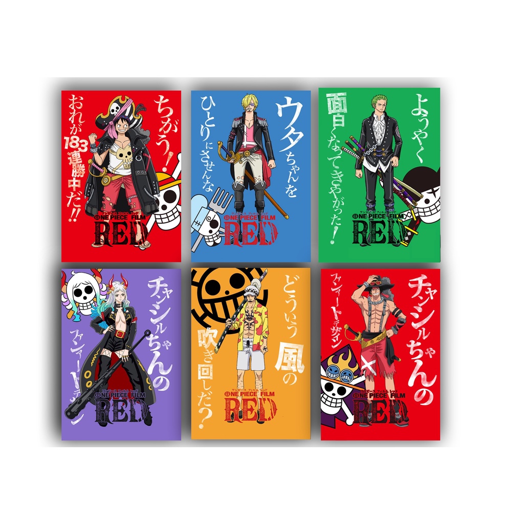Poster One Piece - Filme Red, Filme do Shanks | Shopee Brasil