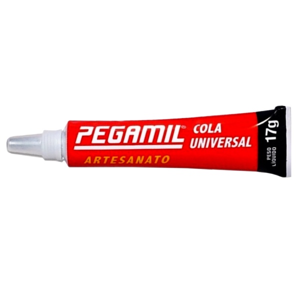 3 Cola Universal Pegamil Artesanato 17g - Secagem Rápida Adesivo ...
