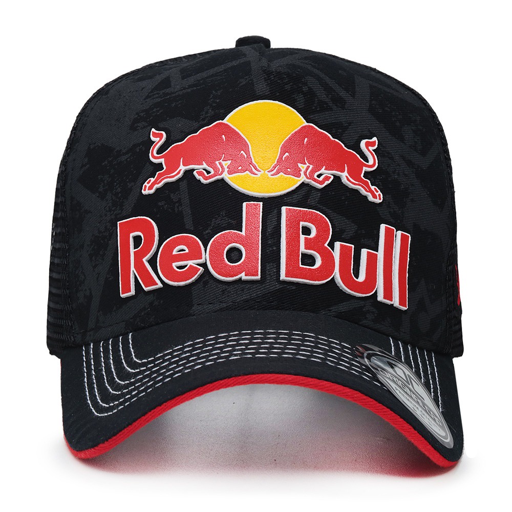 Boné Red Bull Unissex Aba Curva Premium Snapback | Shopee Brasil