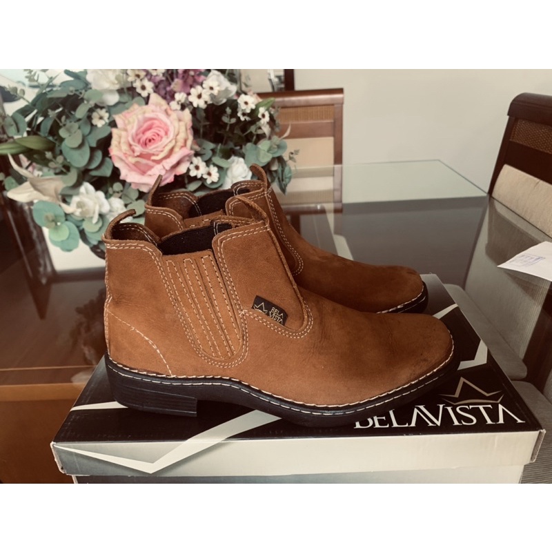 botina feminino estilosa sola diferenciada rodeo passeios trilhas roça ...