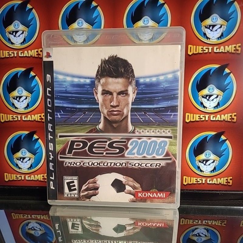 PES 2008 clássico Pro Evolution Soccer 2008 PS3 Original - Mídia Física ...