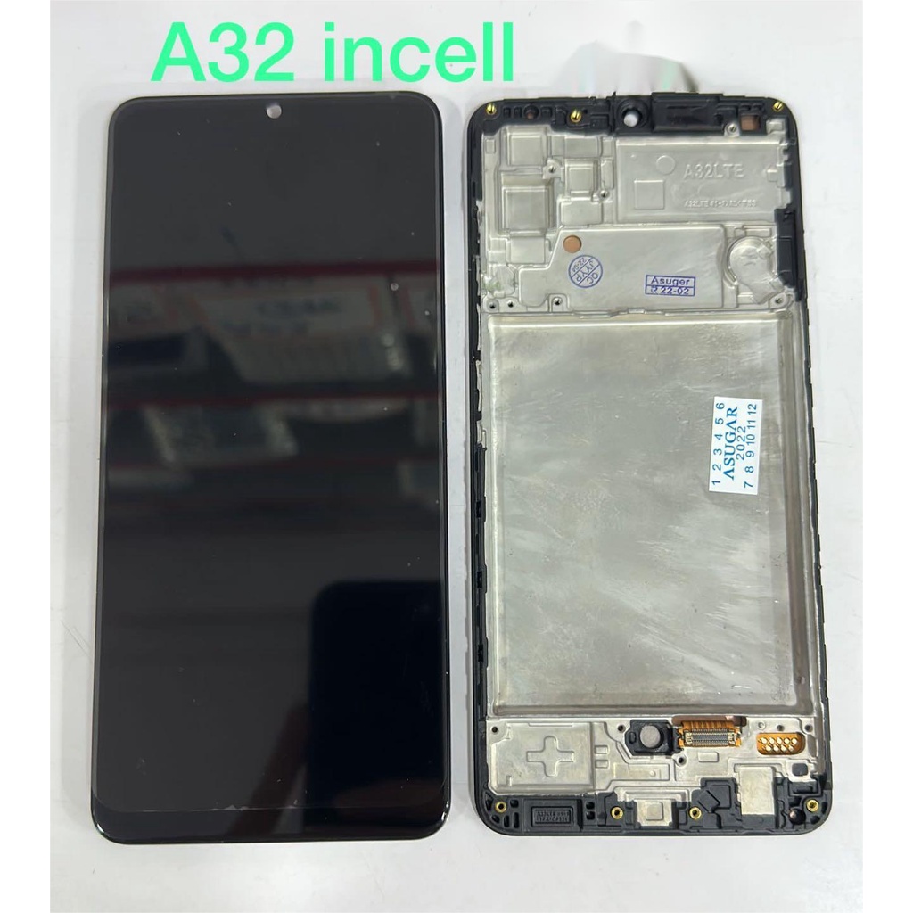 SAMSUNG A32 4G OLED C/ARO acessorios para celular Alta qualidade Tela Touch Frontal Display LCD ...