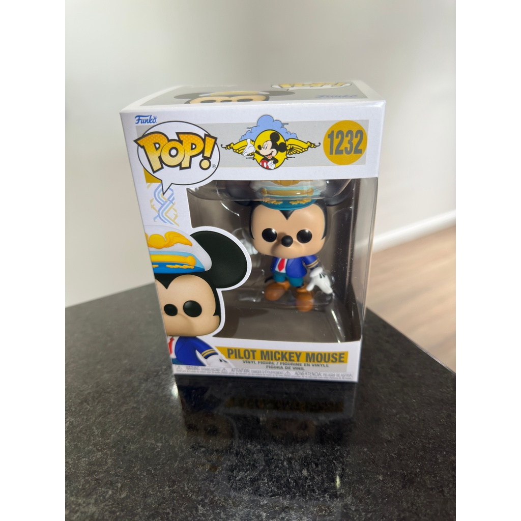 Funko Pop! Piloto Mickey Mouse - Disney #1232 | Shopee Brasil