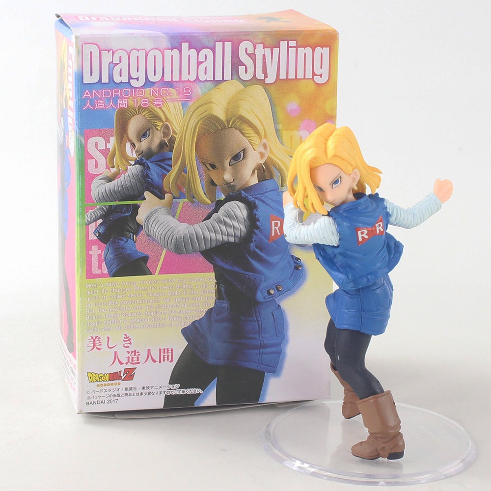 CAOF Action Figure Dragon Ball Android 18 - Custom Arts | Shopee Brasil