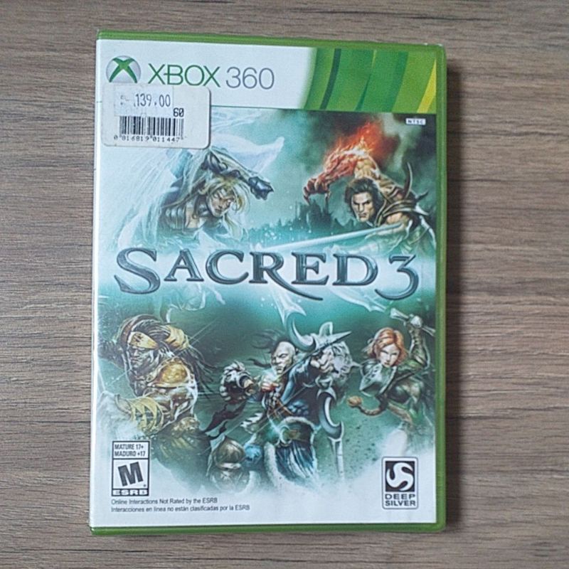 Sacred 3 Xbox 360 mídia física original Novo Lacrado | Shopee Brasil