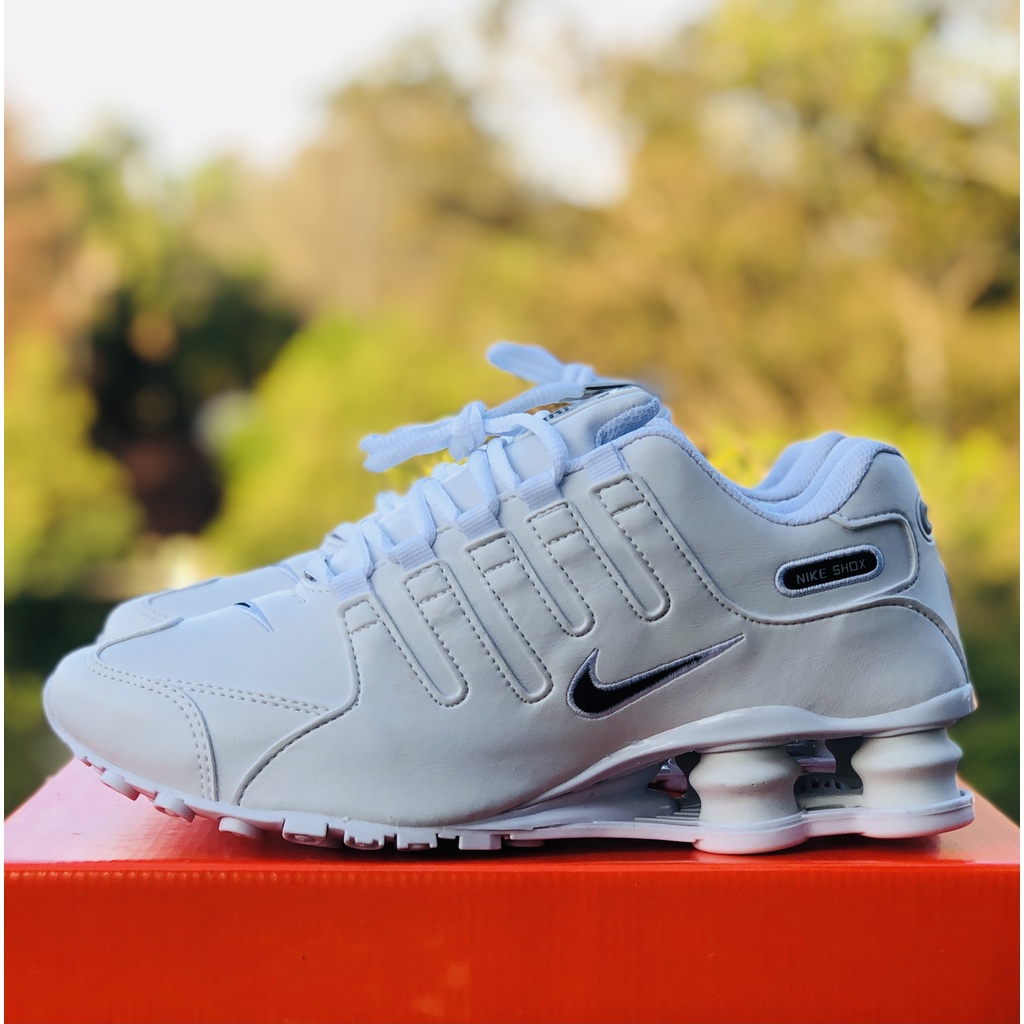 Tênis Shox Nz 4 Molas Feminino Masculino Branco Preto Vermelho Academia ...