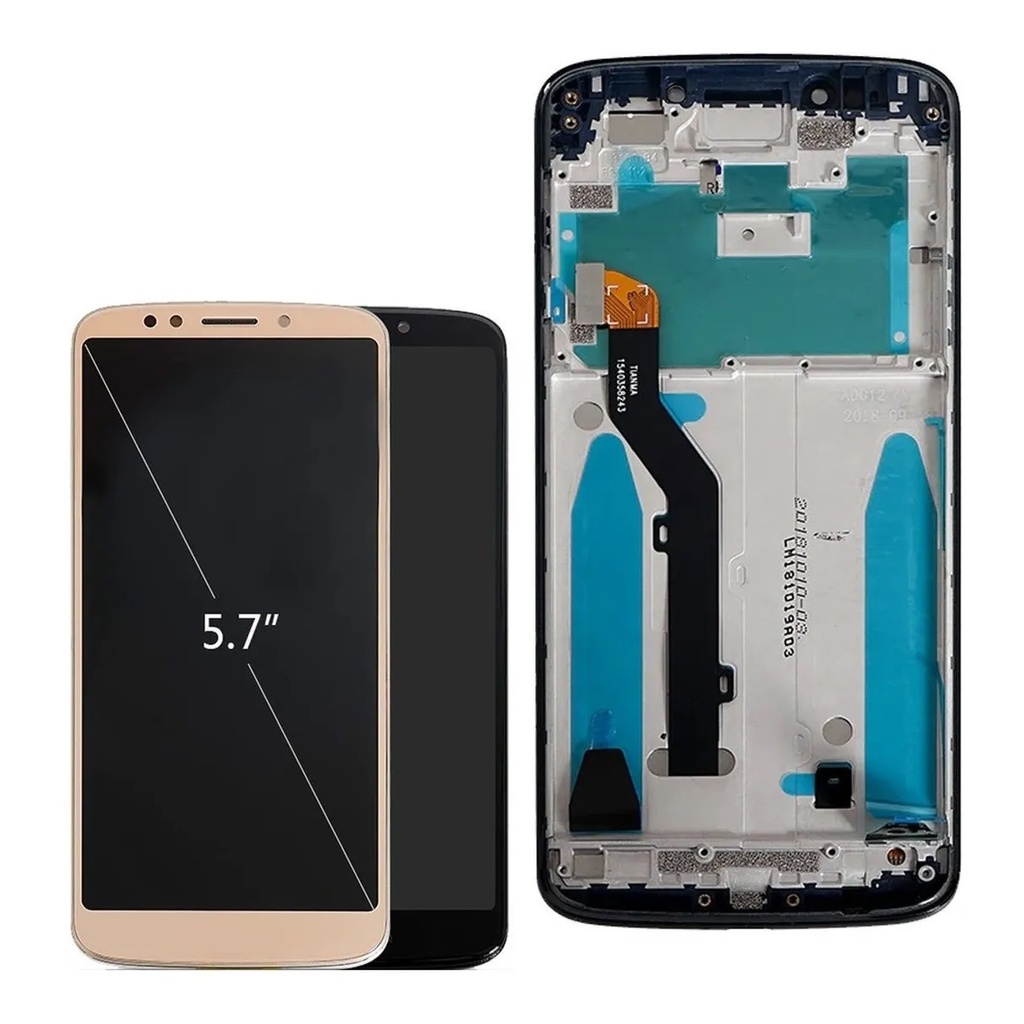 Tela Frontal Display Touch lcd Moto G6 Play Com Aro Xt1922 | Shopee Brasil
