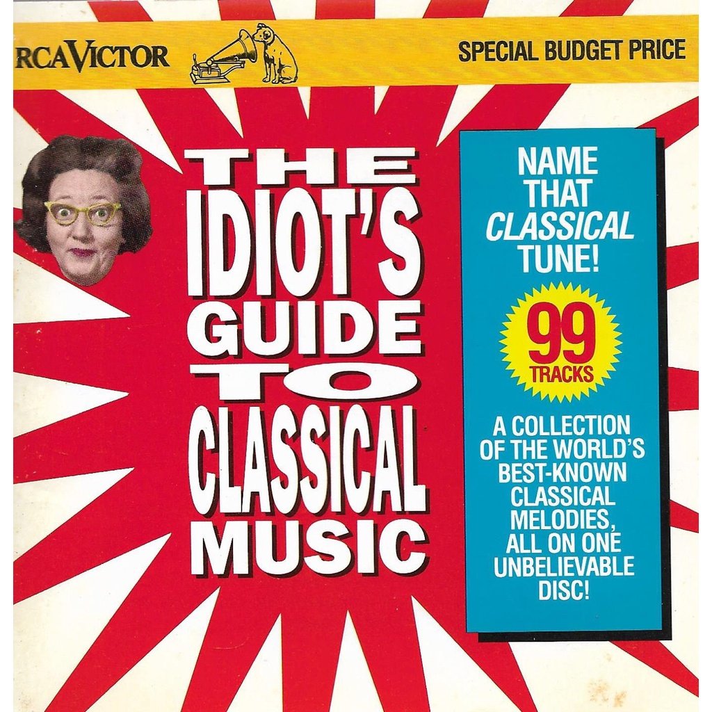 Cd- The Idiot's Guide To Classical Music- By Trekus Vintage | Shopee Brasil