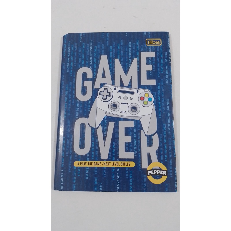 Caderno Escolar 1/4 Tilibra Capa Dura PEPPER GAMER 40folhas | Shopee Brasil