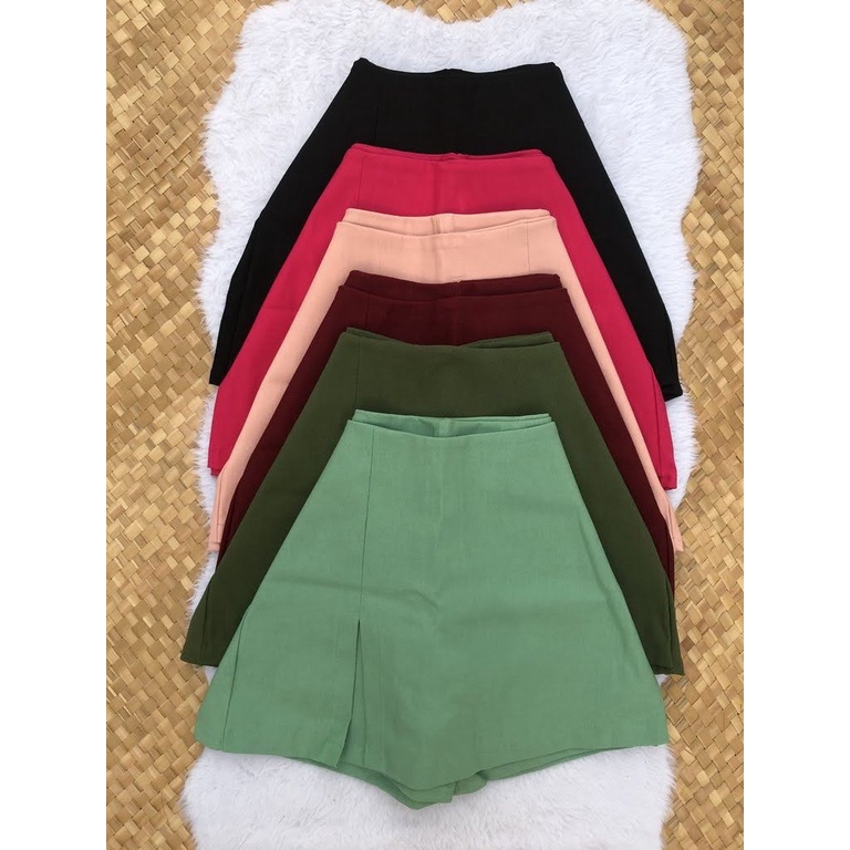 Short saia com fenda lateral shopee | Shopee Brasil