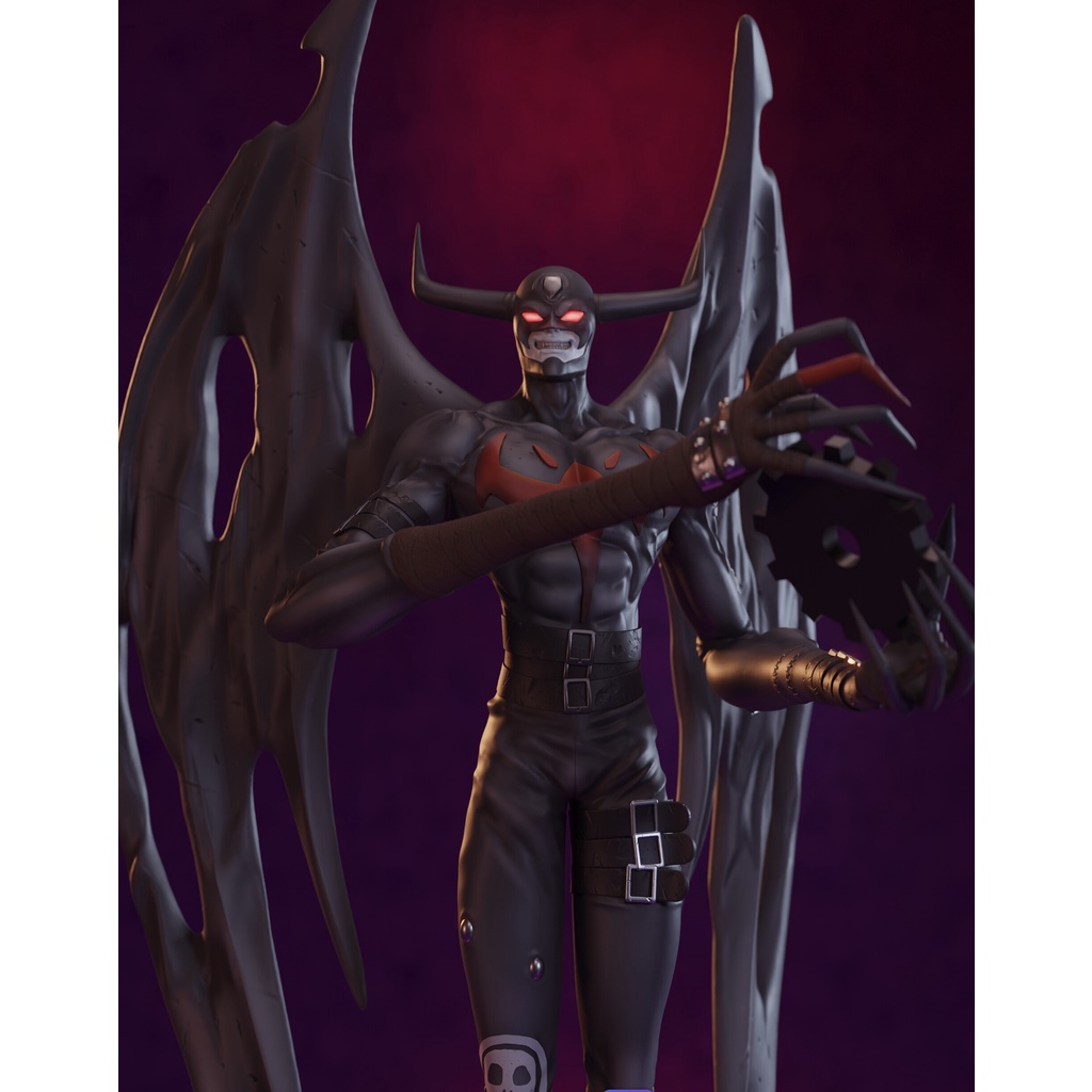 Devimon - Digimon - Diorama - Estátua - Figure | Shopee Brasil