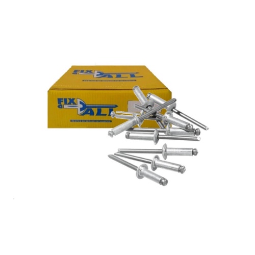 Rebite Alumínio Repuxo Pop Fix All 412 Caixa Com 1000 Unidades | Shopee ...