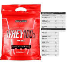 Whey protein 100% pure integralmédica refil 907g | Shopee Brasil