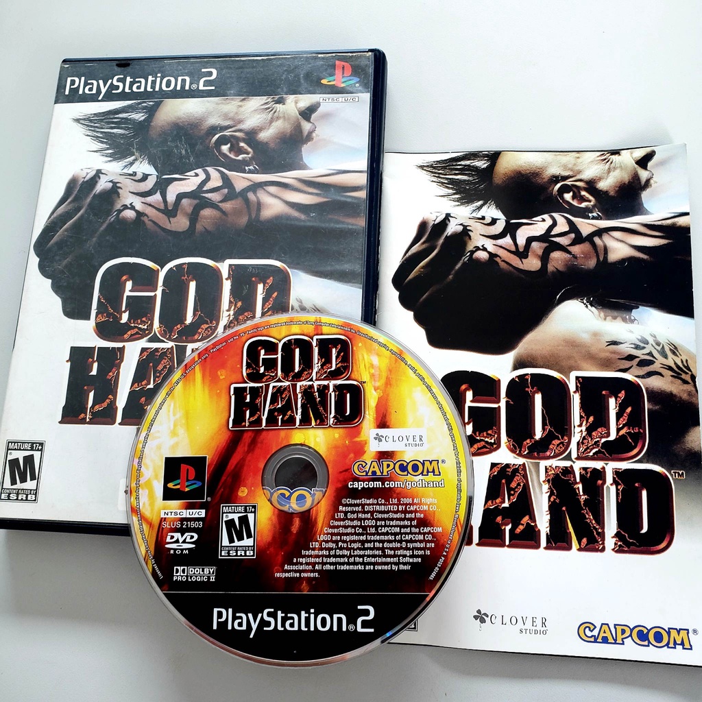 God Hand Original Playstation 2 PS2 | Shopee Brasil
