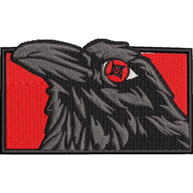 Patch bordado corvo Itachi Uchihanaruto | Shopee Brasil