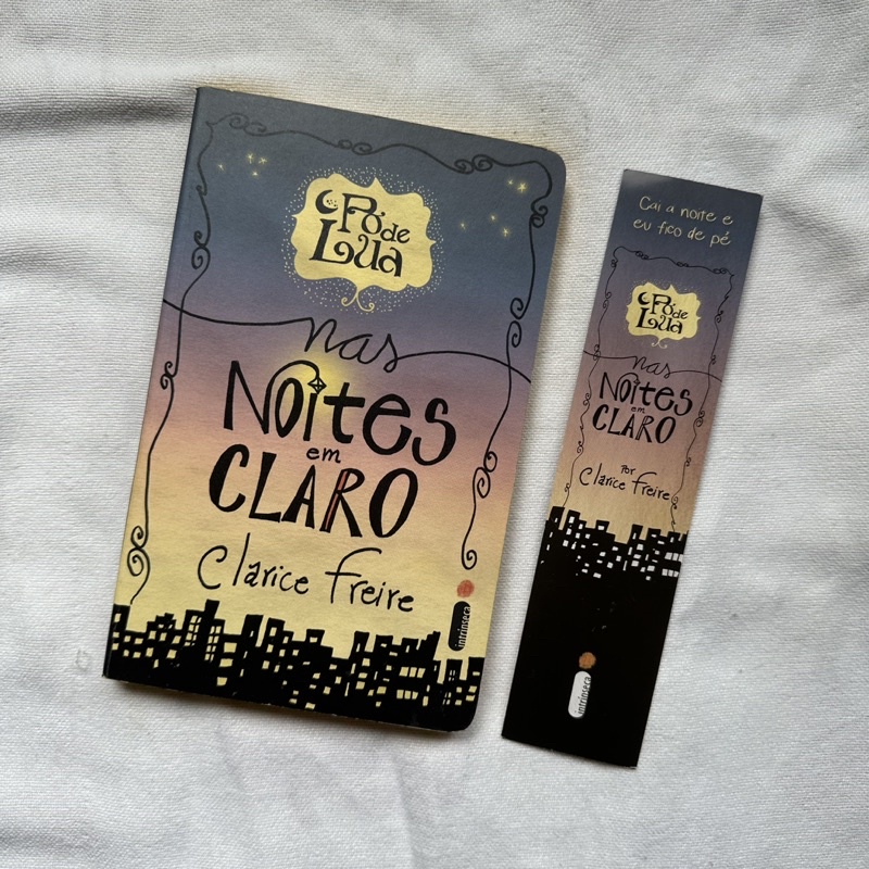 LIVRO - Pó de Lua nas Noites em Claro, Clarice Freire | Shopee Brasil