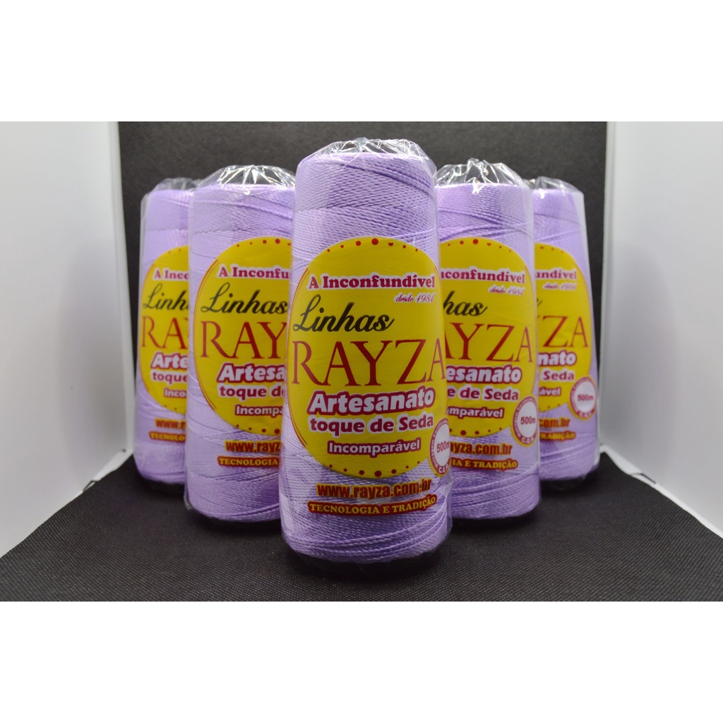 Linhas Rayza Artesanato ++ Grossa tex 288 Heat-Set 98024 Violeta Pack ...
