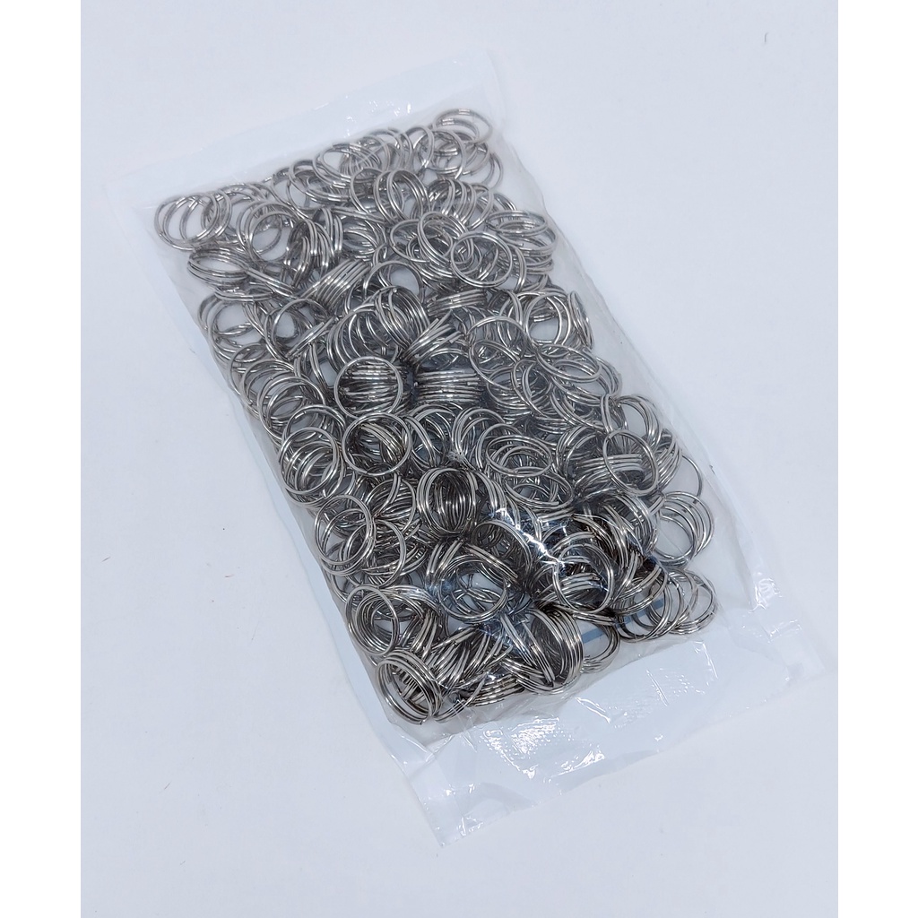 Argola de Metal Média para Chaveiro 22mm - Pacote com 500 gramas ...