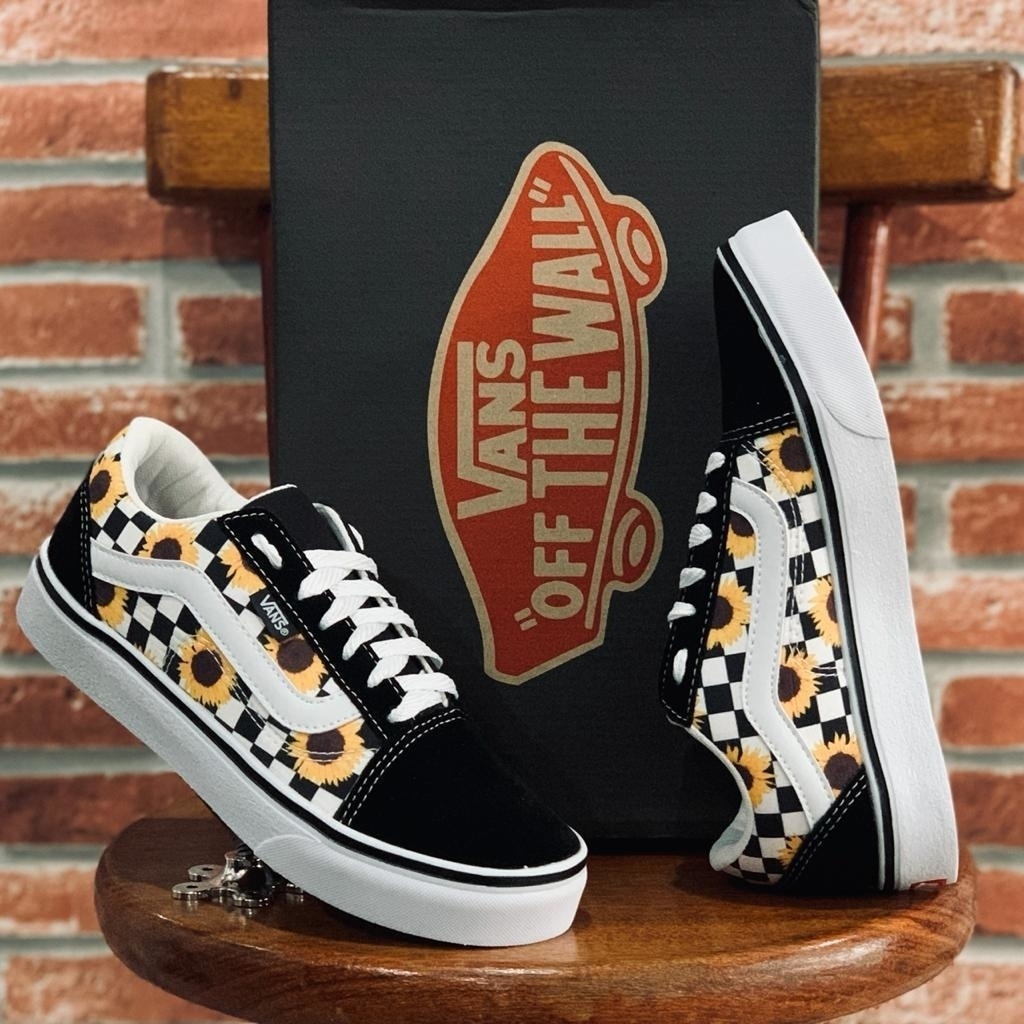 Tênis VANS Old Skool Tradicional Feminino e Masculino Promoção | Shopee ...