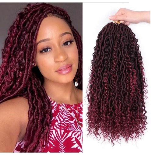 Cabelo Goddess Faux Locs- Cacheado -Dread | Shopee Brasil
