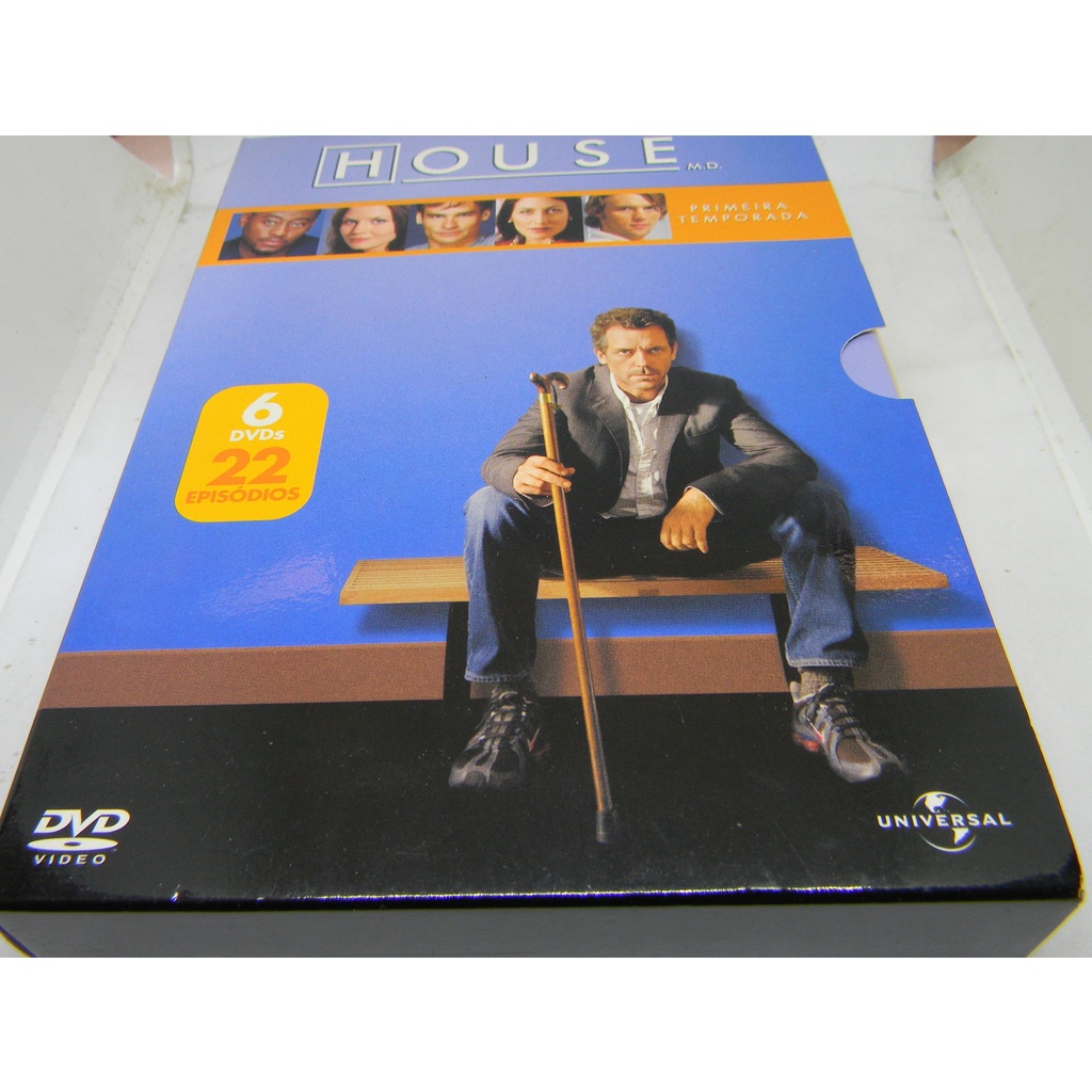DVD - HOUSE - PRIMEIRA TEMPORADA - 6 DISCOS | Shopee Brasil
