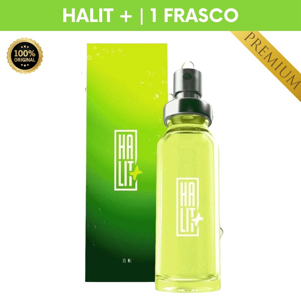 Halit+ Spray Bucal Anti Odor Previne Mal Halito 15ml | Shopee Brasil