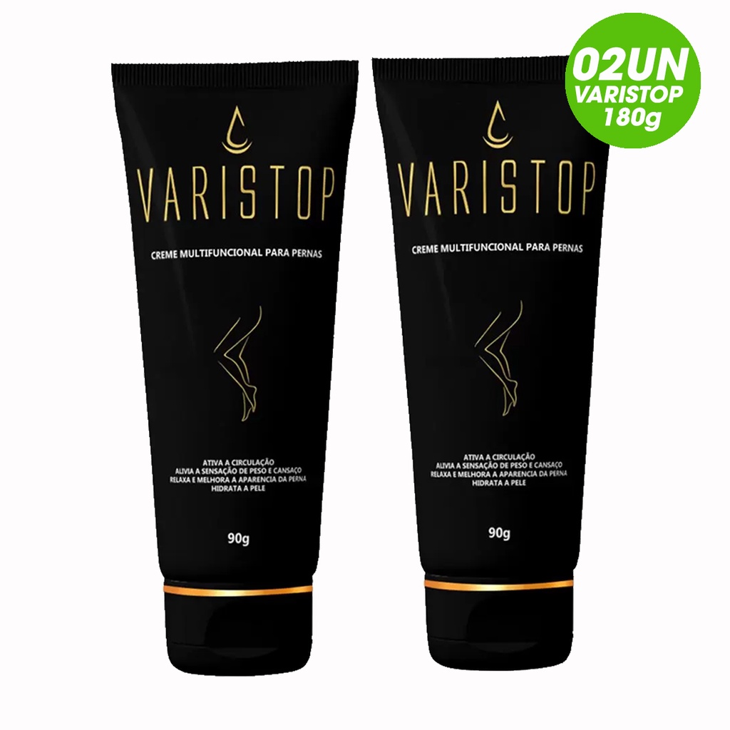 Kit com 2 Varistop - Tratamento de Varizes vasinhos | Shopee Brasil