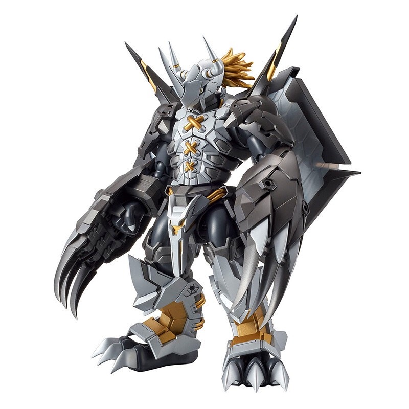 Boneco BlackWargreymon / Black Wargreymon Amplified Digimon Figure Rise Kit Bandai Amplified ...