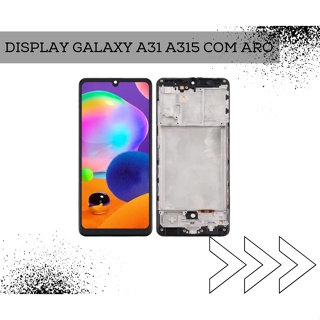 Tela Frontal Touch Display A31 A315 original oled Com Aro com biometria | Shopee Brasil