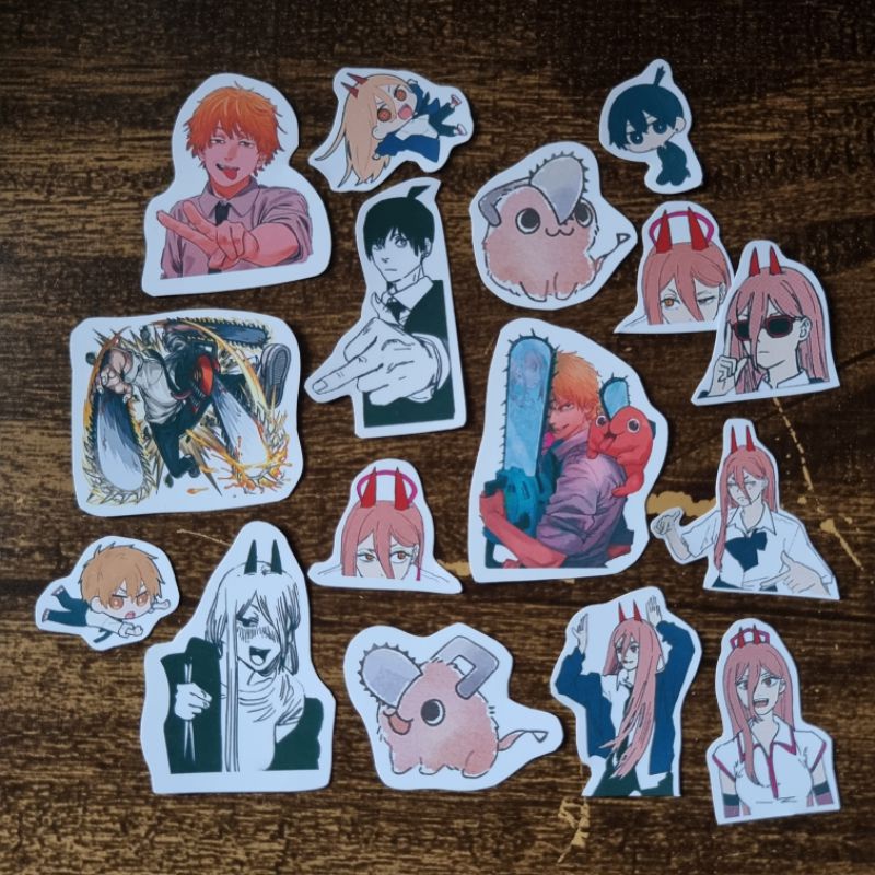 Chainsaw Man Stickers | Shopee Brasil