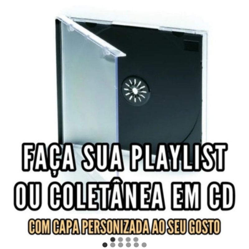 Cd Playlist - Monte Sua Coletânea Em Cd c/ Capa Personalizada | Shopee ...