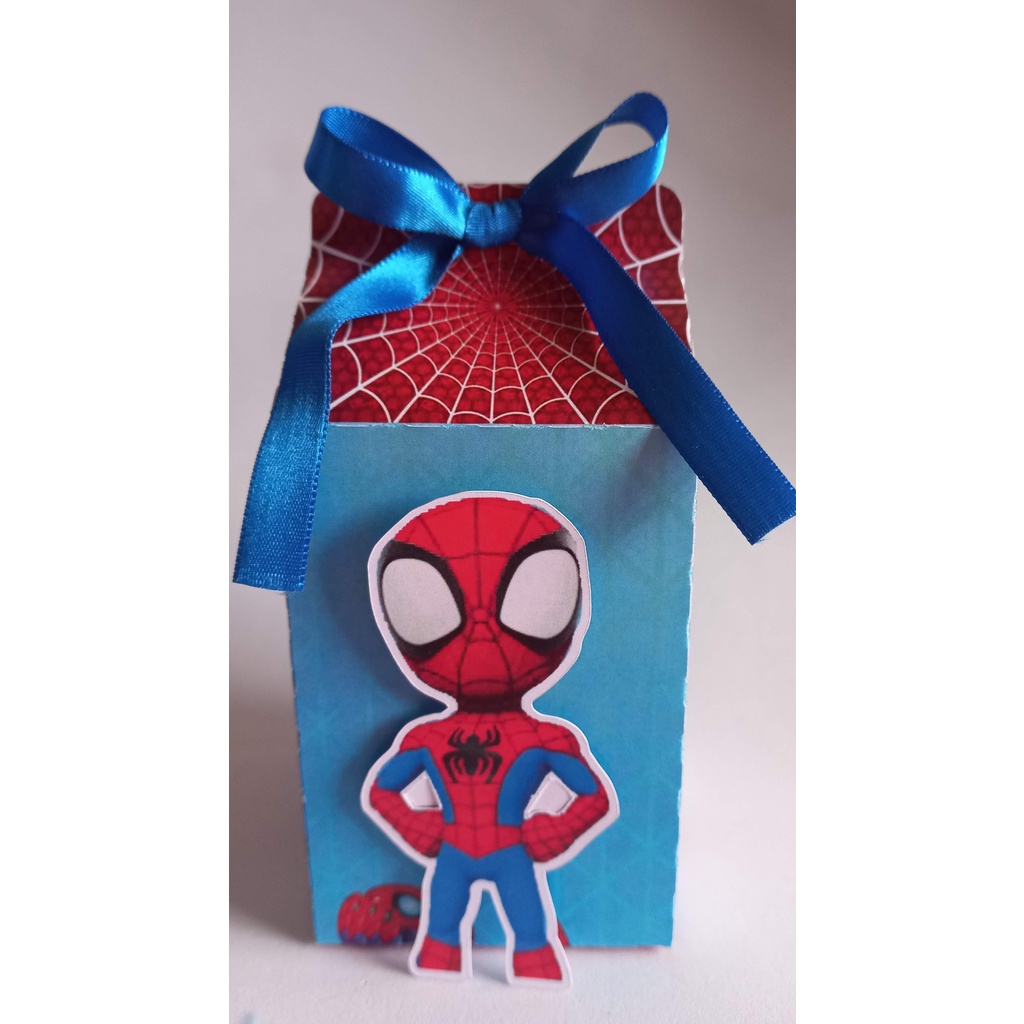 Kit Spidey e seus Amigos Espetaculares 3D 40 Unidades | Shopee Brasil