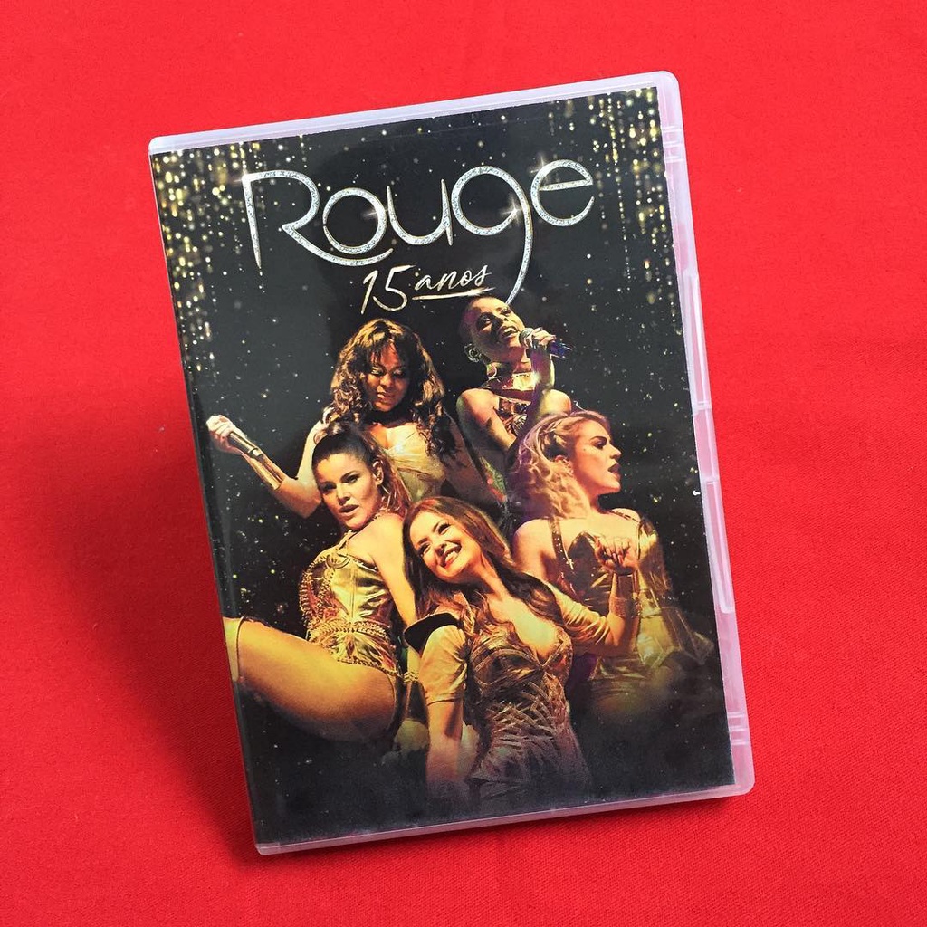 DVD: Rouge 15 Anos - (Bootleg/Fã Made) | Shopee Brasil