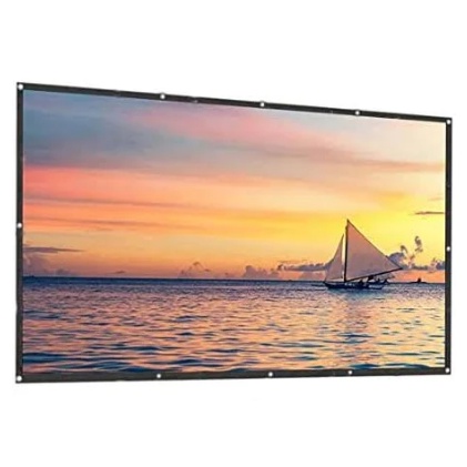 tela telão projetor mega promoção postagem no mesmo dia 100 polegadas ...