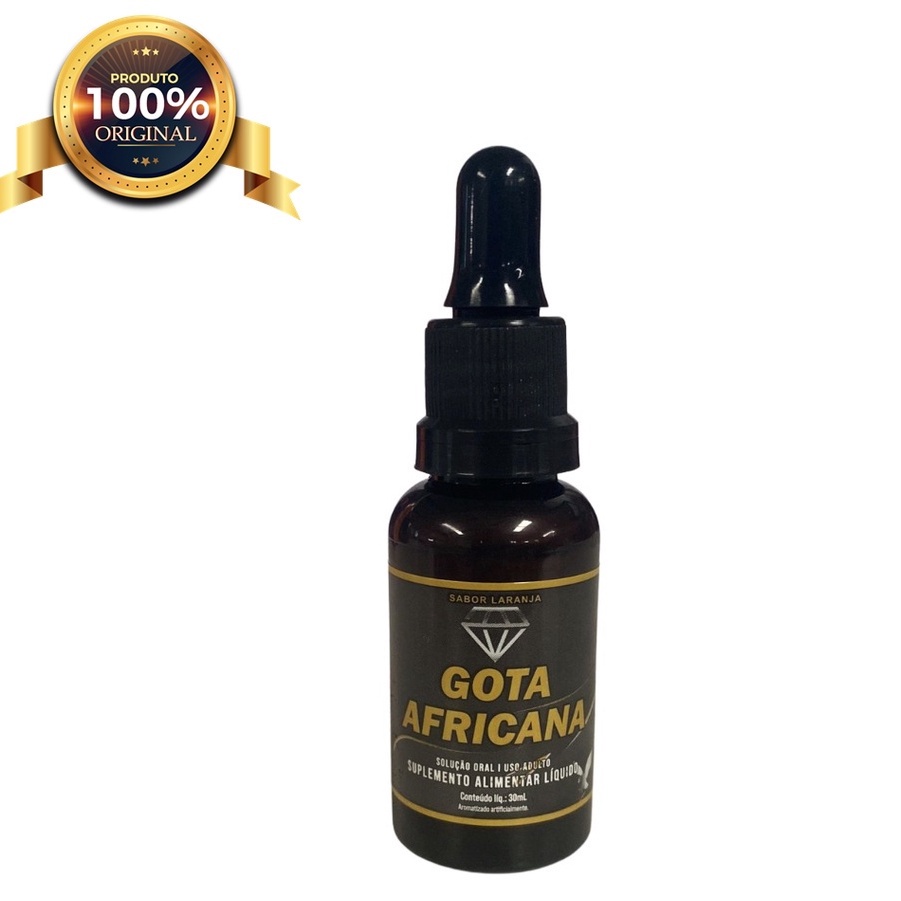 Gota Africana Original- 30ML 6 unidades Promo | Shopee Brasil