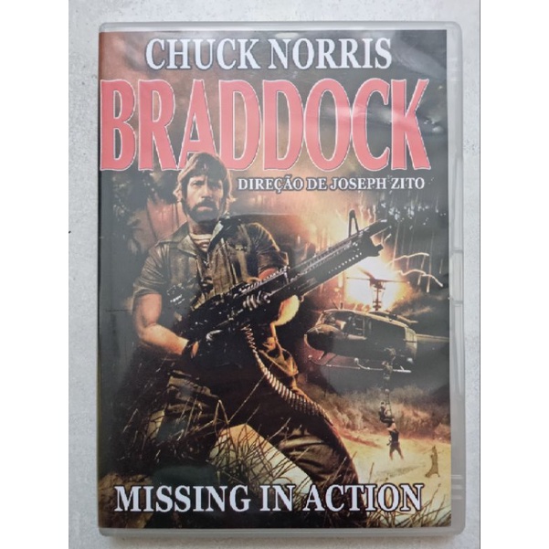 Dvd Braddock (Chuck Norris) original | Shopee Brasil