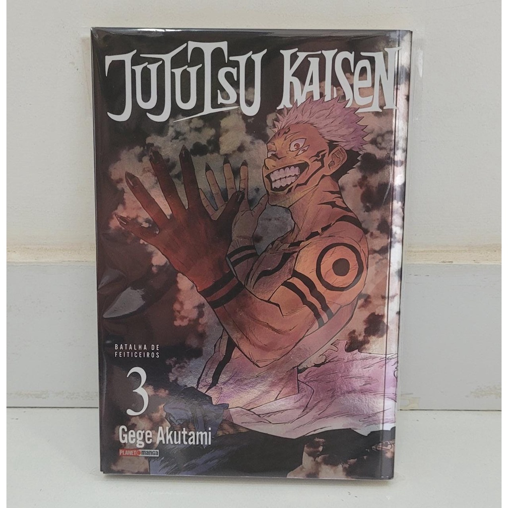 Mangá Jujutsu Kaisen 3 Capa Variante | Shopee Brasil