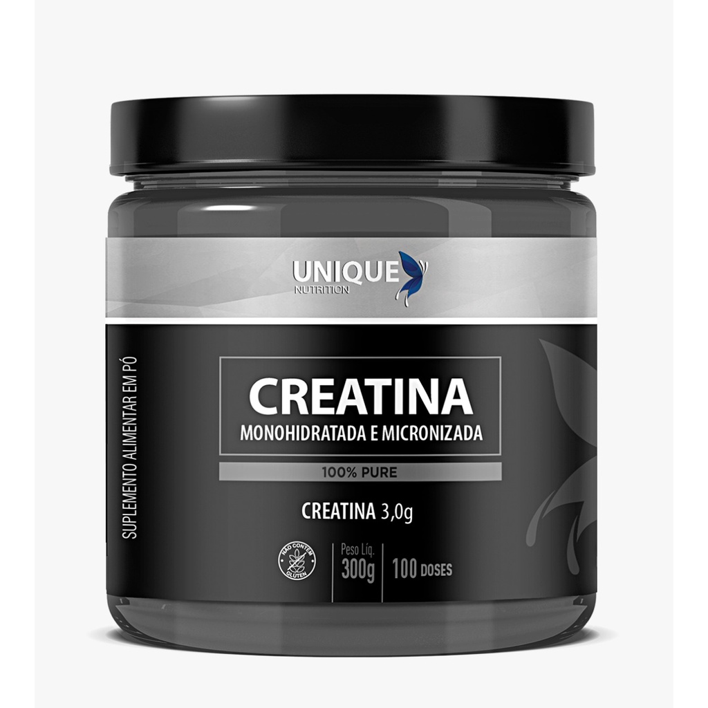Creatina 300g Unique Monohidratada E Micronizada Shopee Brasil