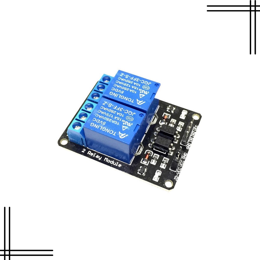 Modulo Rele 5v 2 Canais Arduino Raspberry Esp | Shopee Brasil