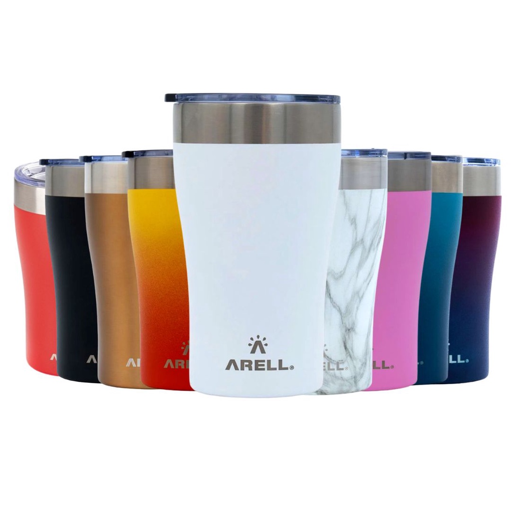 Copo Termico Arell Com Tampa 500ml 5 Horas Gelado | Shopee Brasil
