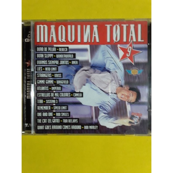 CD MÁQUINA TOTAL 9 - RARO IMPORTADO UNIÃO EUROPEIA - TODOS OS DETALHES ...