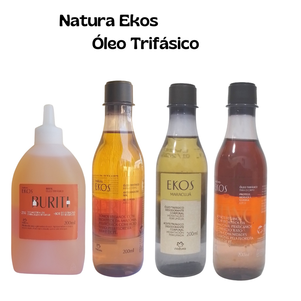 Óleo Corporal Trifásico Natura Ekos. | Shopee Brasil