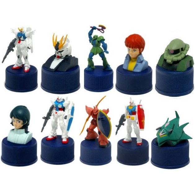 Gundam Pepsi PROMOCIONAL / Miniatura Robô Gigante Mecha / Pepsi Bottle ...