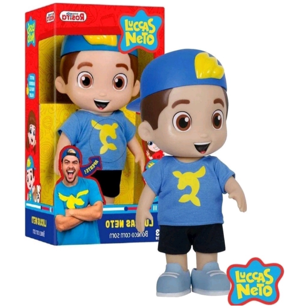 Boneco Lucas Neto | Shopee Brasil