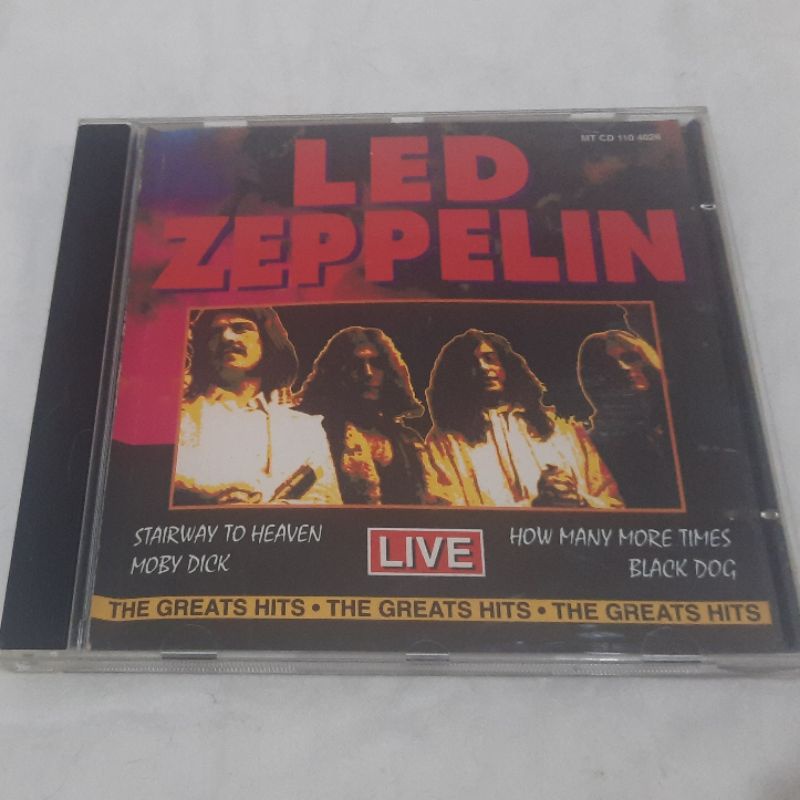 Cd Led Zeppelin LIVE Greatest Hits | Shopee Brasil