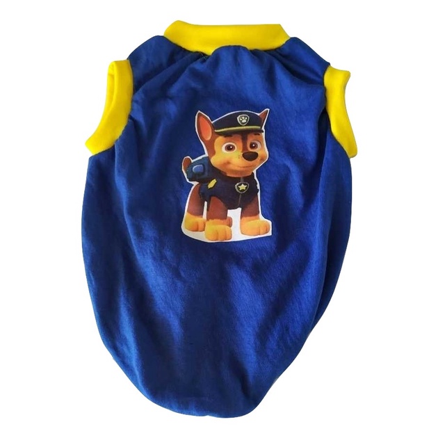 Roupa Pet Cachorro Patrulha Canina Chase | Shopee Brasil