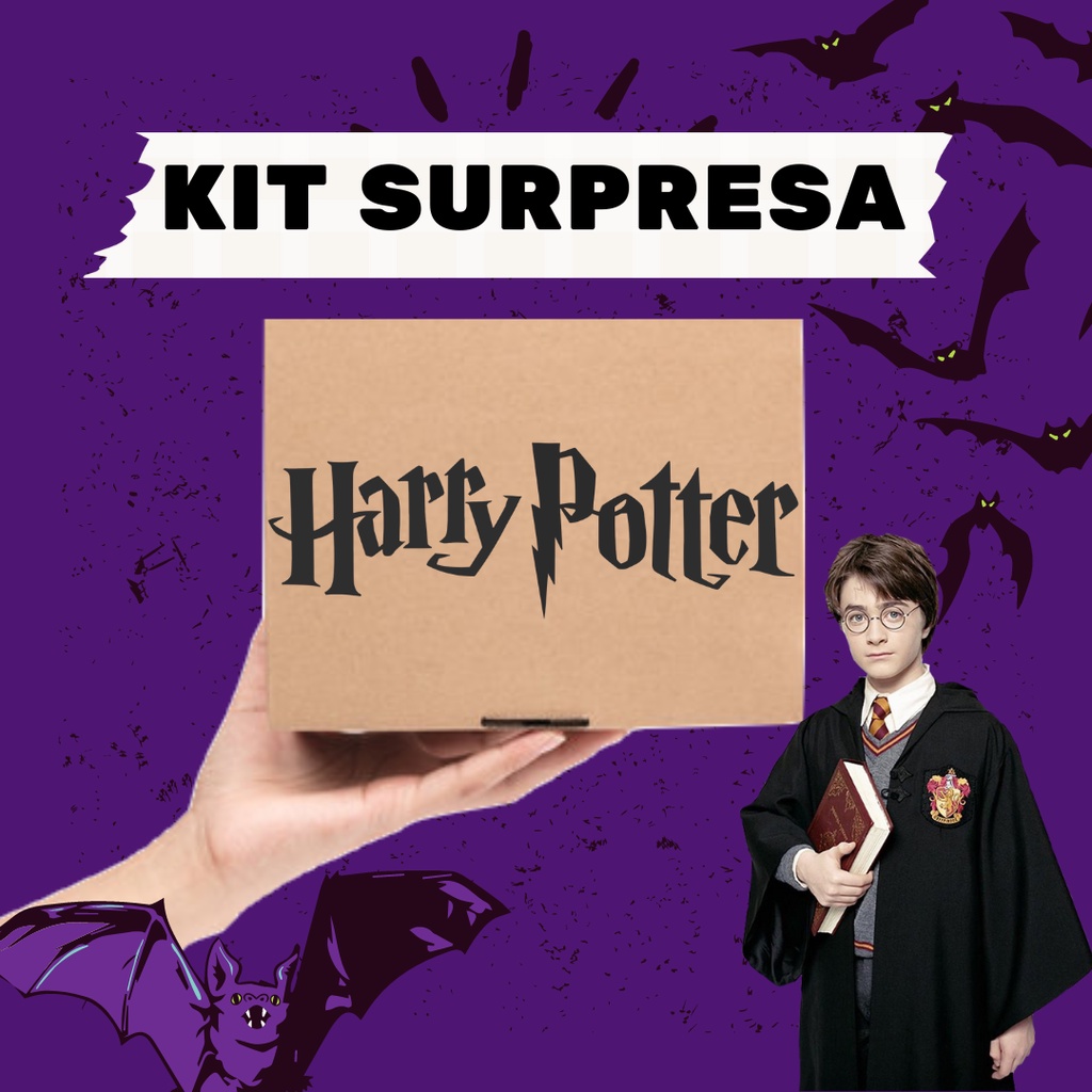 Kit Personalizado Harry Potter | Shopee Brasil