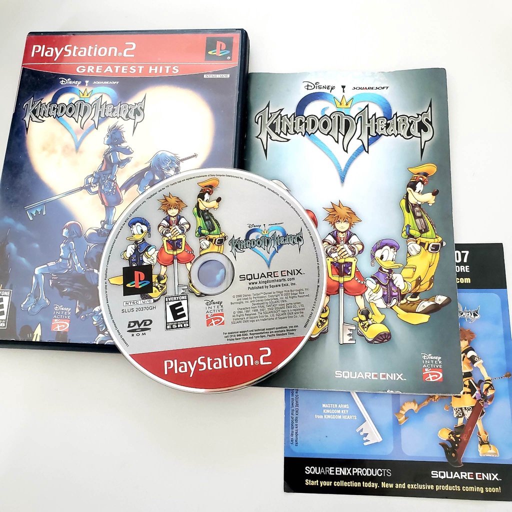 Kingdom Hearts Original Playstation 2 PS2 | Shopee Brasil