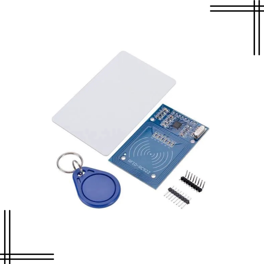 Kit Leitor Rfid Rc522 Cartao Tag Mifare 13.56mhz | Shopee Brasil